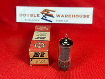 Vintage EI 6AK6 Electron Vacuum Tube #1 | eBay