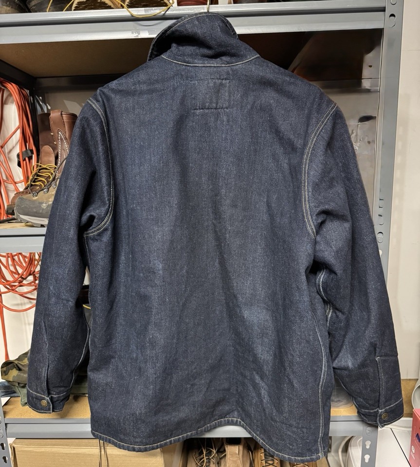 Filson Denim Jacket Flannel Lined USA MADE | eBay