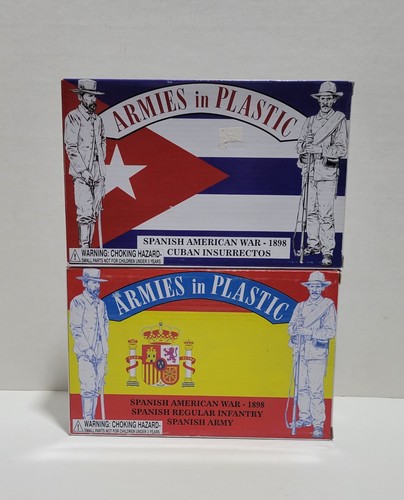 Armies In Plastic Spanish American War 1898 Spanish Infantry/Cuban ...