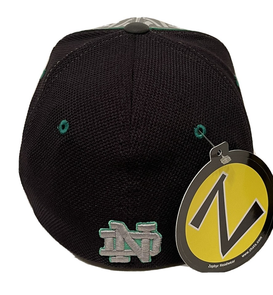 Zephyr NCAA Notre Dame Fighting Irish “Limerick" Curved Bill Stretch ...