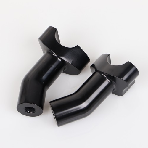 3.5" Tall Pullback Handlebar Risers For Harley Dyna Fatboy Sportster ...