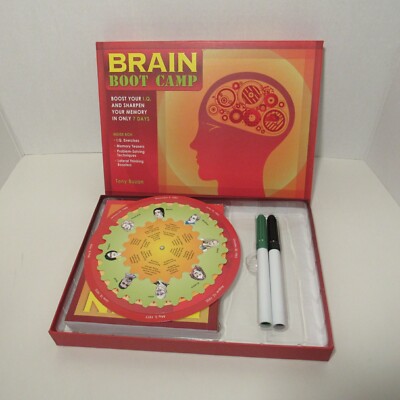 Brain Boot Camp, Sharpen Memory in Only Seven Days, Boost IQ, By Tony ...