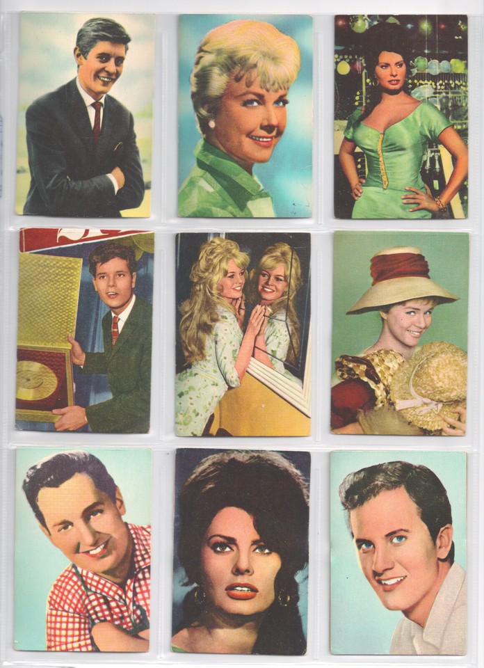 Movie & Music Stars (circa 1966) Complete (100/100) Dutch set !!! | eBay
