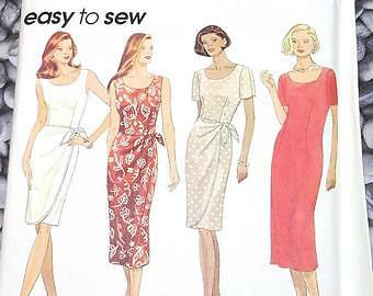Simplicity Sewing Pattern 8965 Misses Slim Dress Two Lengths Size 12-16 ...