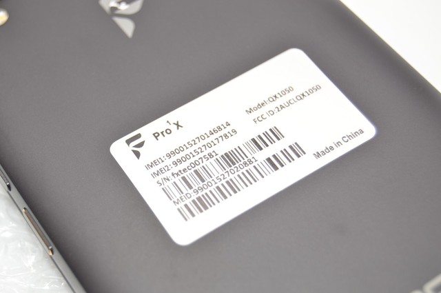 F(x)tec Pro1X 5.9 in 6GB RAM 128GB ROM Dual SIM Slider Smartphone ...