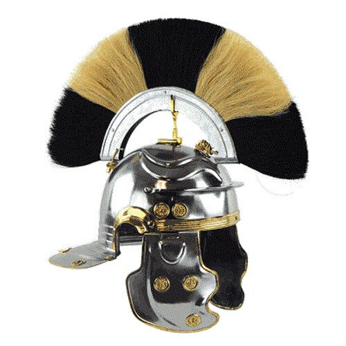 Roman Imperial Gallic Officer’s Helmet, 18 Gauge Mild Steel Medieval ...