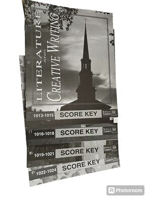 2nd Grade ACE Homeschool Literature & Writing Score Keys 1013-1015 | eBay