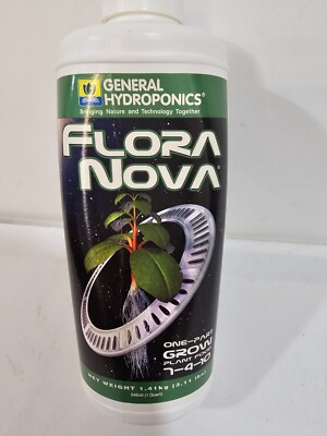 General Hydroponics Floranova Grow Quart - gh flora nova 32oz ...