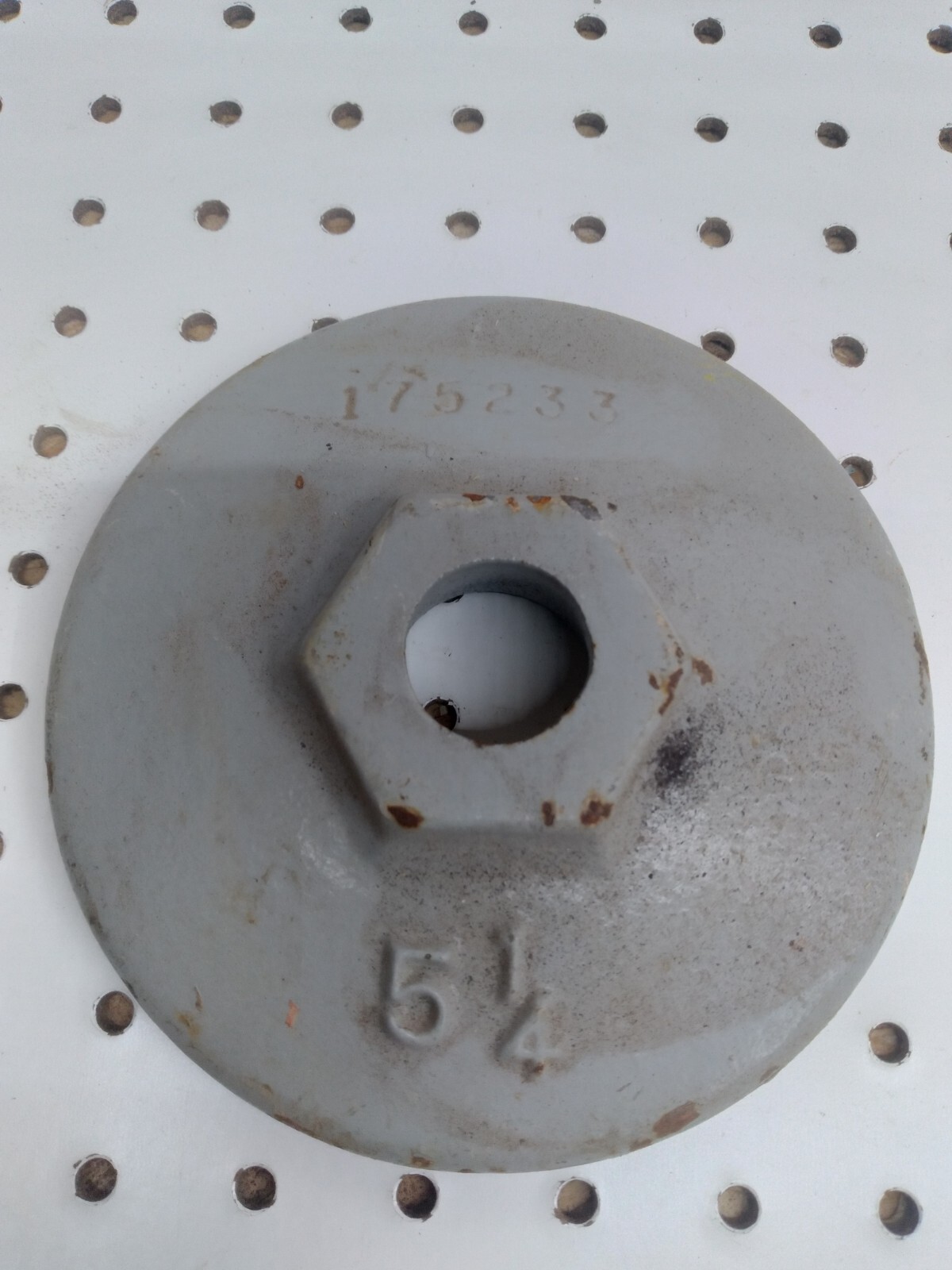 Mueller Improved Fire Hydrant 5.25 Lower Valve Plate Dia# H-89 Part ...