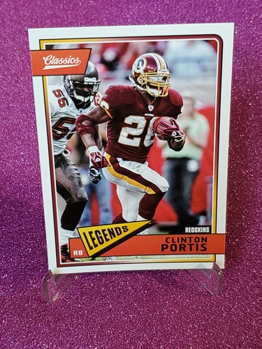 2018 Panini Classics Clinton Portis #190 Washington Redskins | eBay