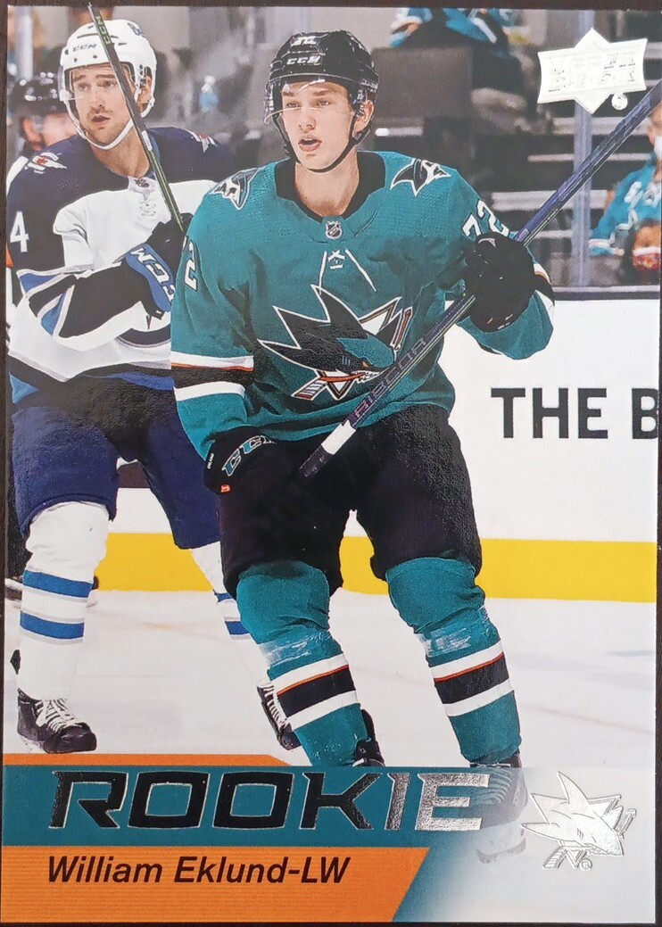 2021 - 2022 Upper Deck William Eklund NHL Star Rookies #24 Hockey Card | eBay