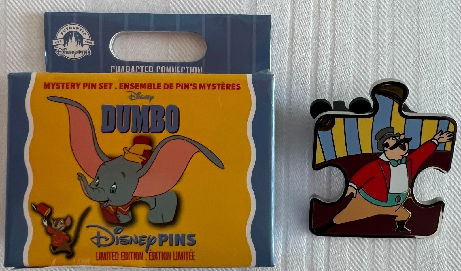 Disney Parks Character Connection Dumbo Puzzle Mystery Pin LE550 The ...