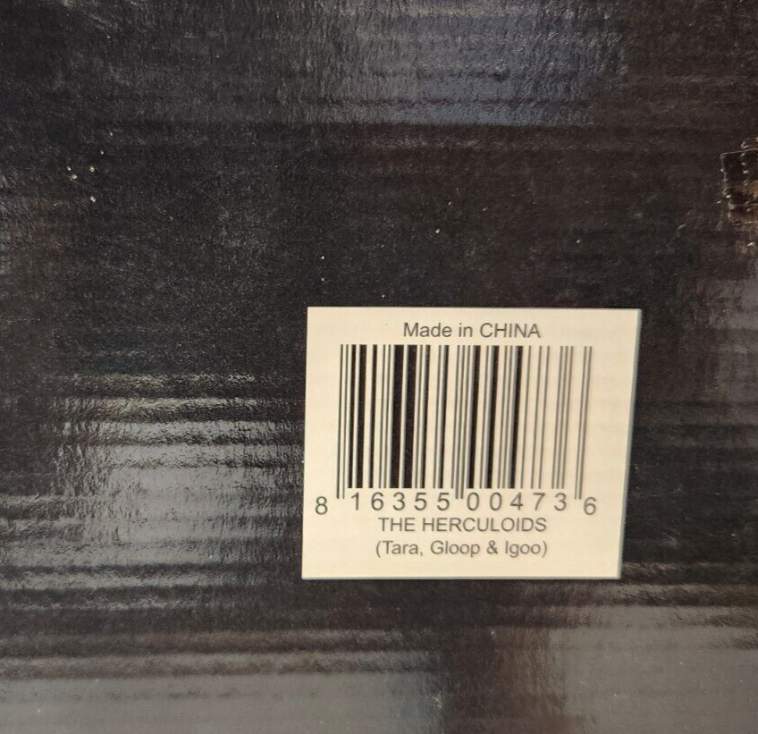 HERCULOIDS Tara, Gloop & Igoo 6 inch figure Hanna Barbera NEW Set#3 | eBay