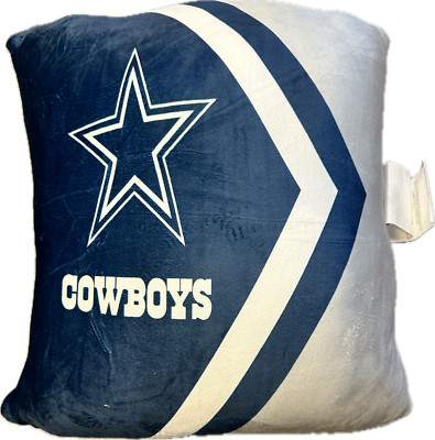 Dallas Cowboys Pillow Side Arrow Throw 16x16 Team Plushlete Pillow Nfl