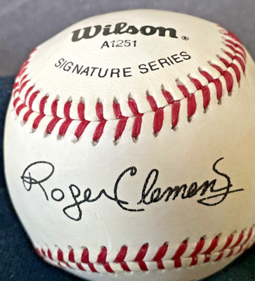Roger Clemens Wilson A1078 Autograph Facsimile Baseball Official Size ...
