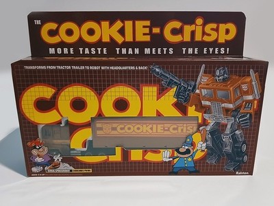 Transformers G1 Optimus Prime Cookie Crisp Custom Box MIB!!! | eBay