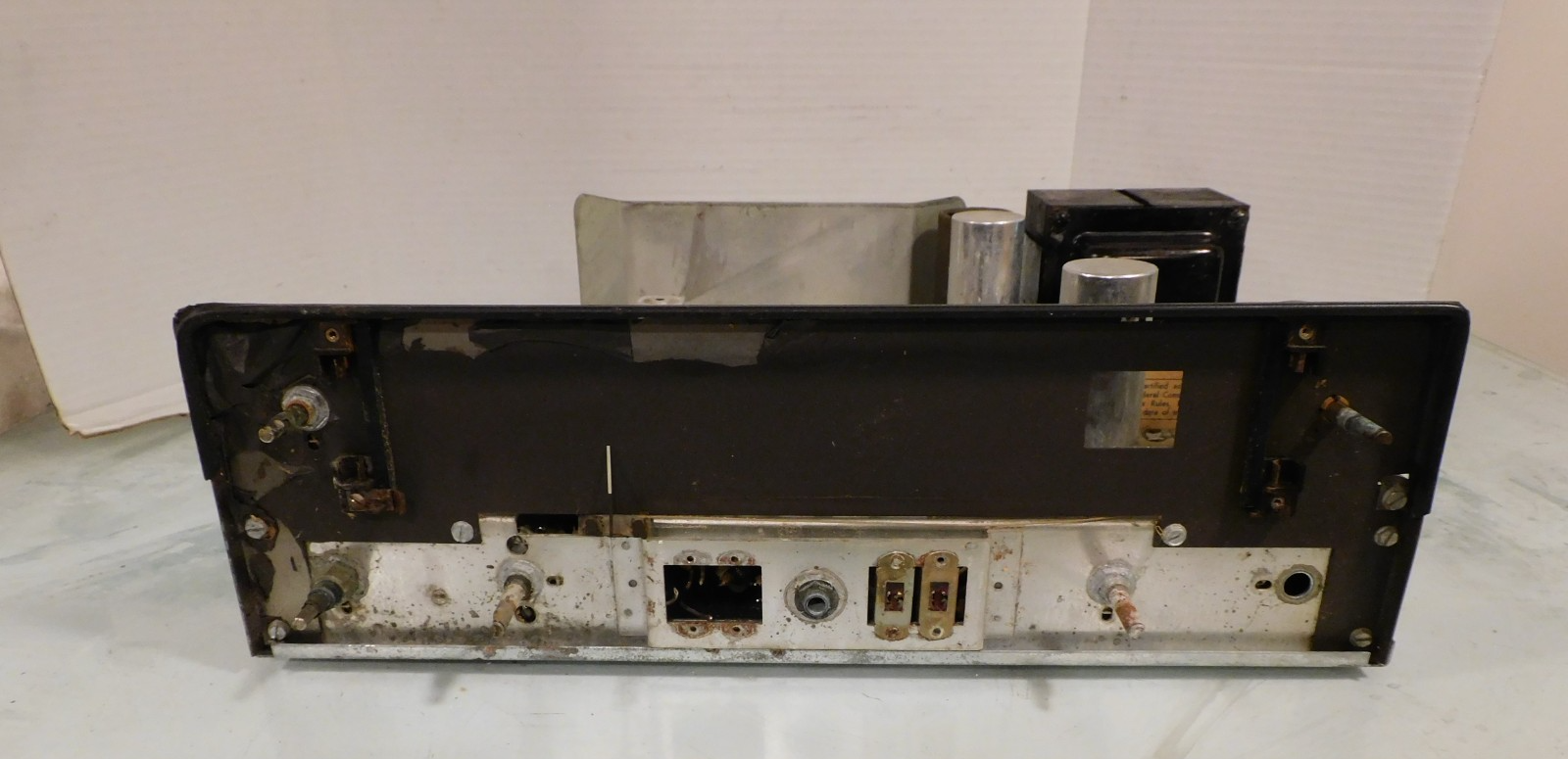 Fisher 400 Tube Receiver Chassis Carcass Please View Pictures | eBay