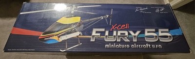 Miniature Aircraft X-Cell Fury 55 Kit with Fbl Head | eBay