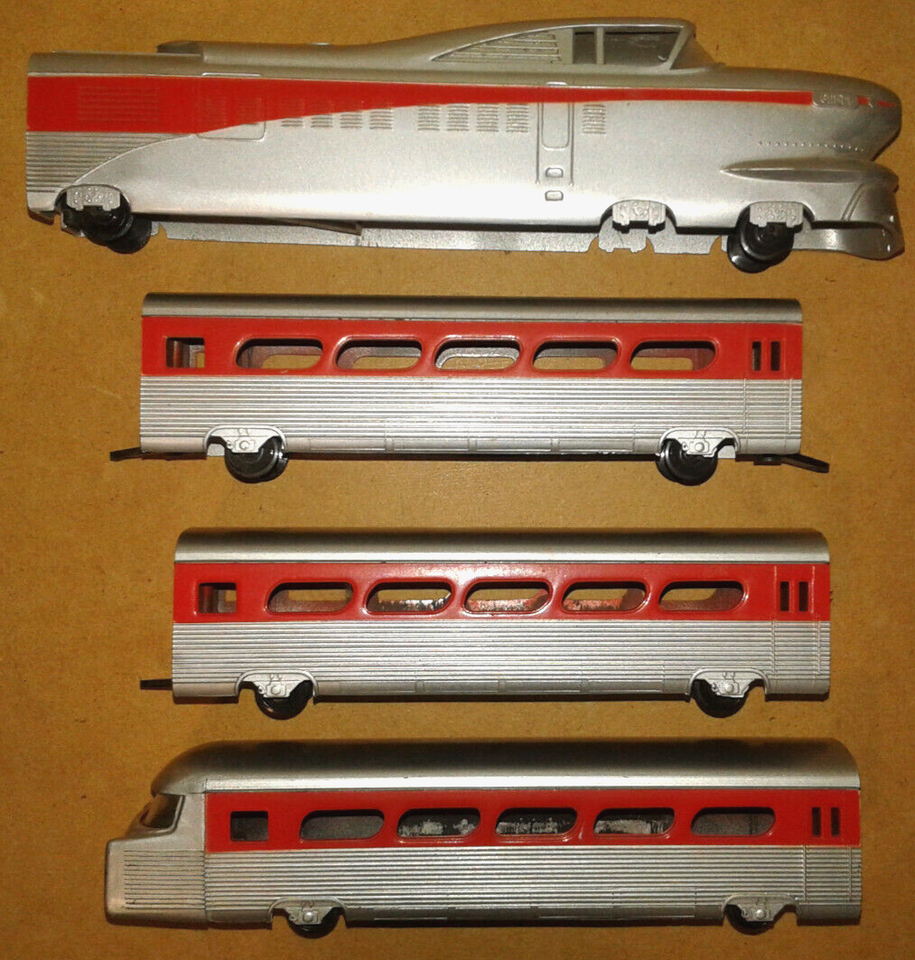 HO SCALE VARNEY GM-T1 AEROTRAIN DUMMY UNPOWERED MISSING PARTS & DETAILS ...