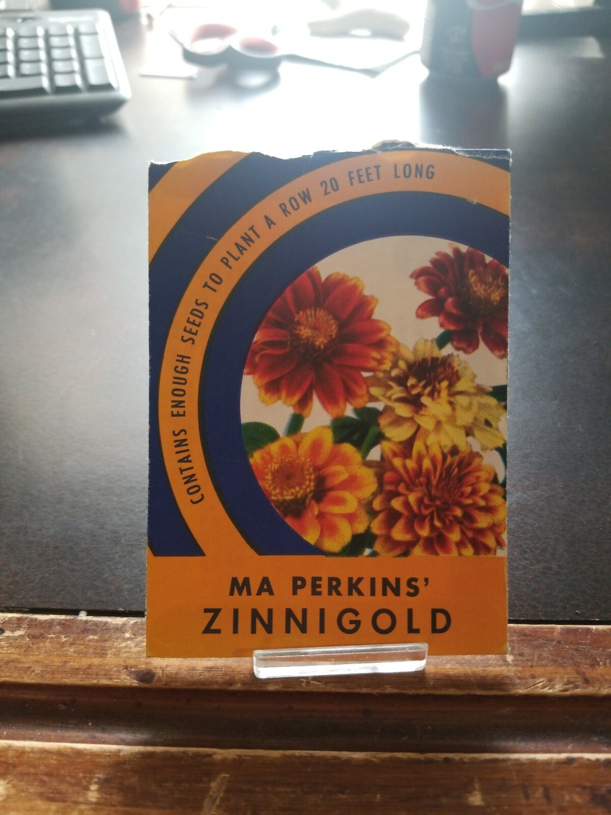 Vintage 1942 Zinnigold Oxydol Ma Perkins Flower Seed Empty Packet | eBay