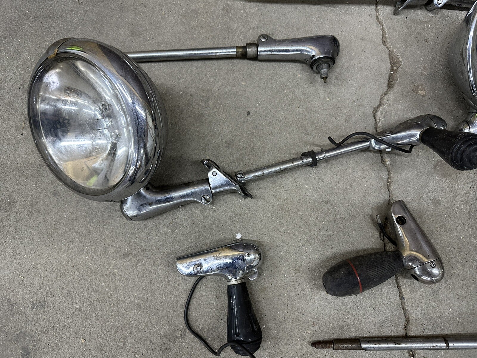 Vintage Spotlight LOT FOR Parts Restoration Light Car Truck Auto Unity ...