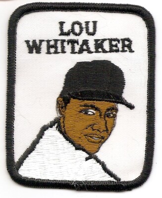 LOU WHITAKER 1979 Vintage Penn Emblem Baseball Player Patch-Detroit ...