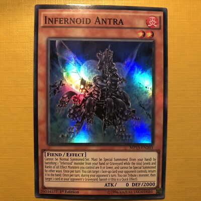 Infernoid Antra - YuGiOh - MP15 - Super Rare - 1st Edition - Mint Card ...
