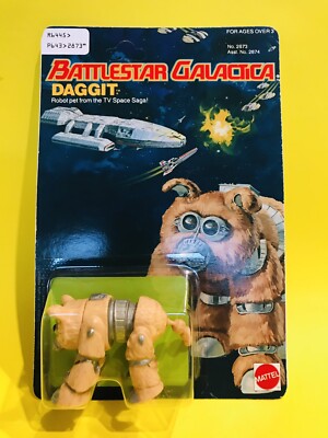 1978 Battlestar Galactica Daggit Tan Complete With Repro Cardback Nice ...