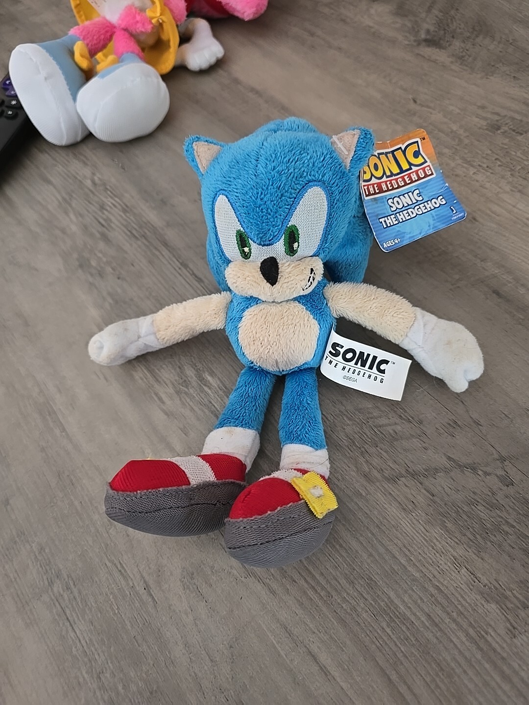 2010 Jazwares Sega Sonic the Hedgehog Plush Original Tag Classic New ...