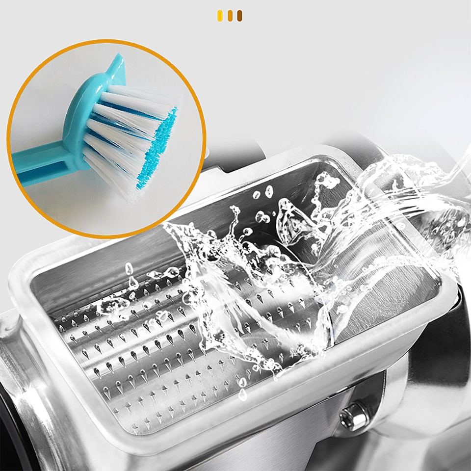 550W Commercial Cheese Grater Diner Electric Cheese Grinder Slicer ...