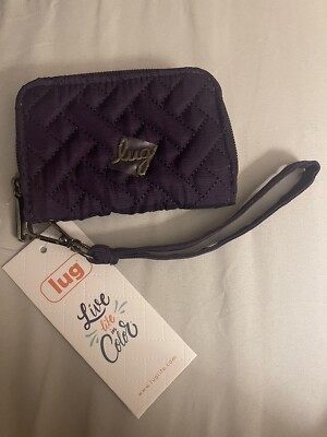 Lug chipper wallet RFID. Brush Concord. New w tag. | eBay