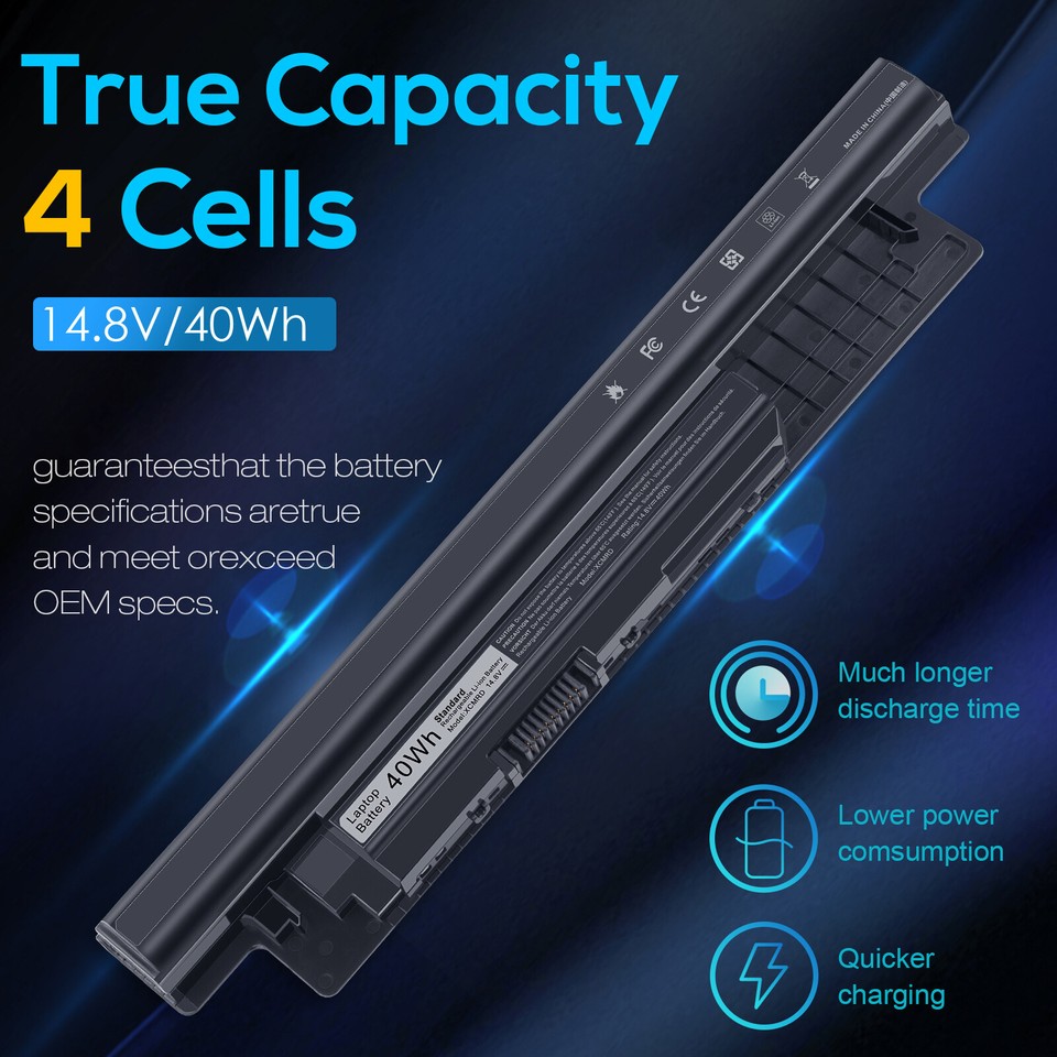 XCMRD Battery For Dell Inspiron 15 3000 Series 3531 3537 3541 3542 3543 ...