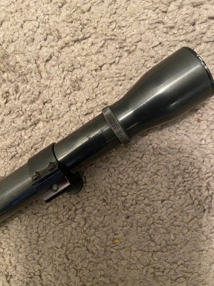 Vintage Weaver K3 60-B T-Post Reticle Gloss Blued Rifle Scope USA W/1 ...