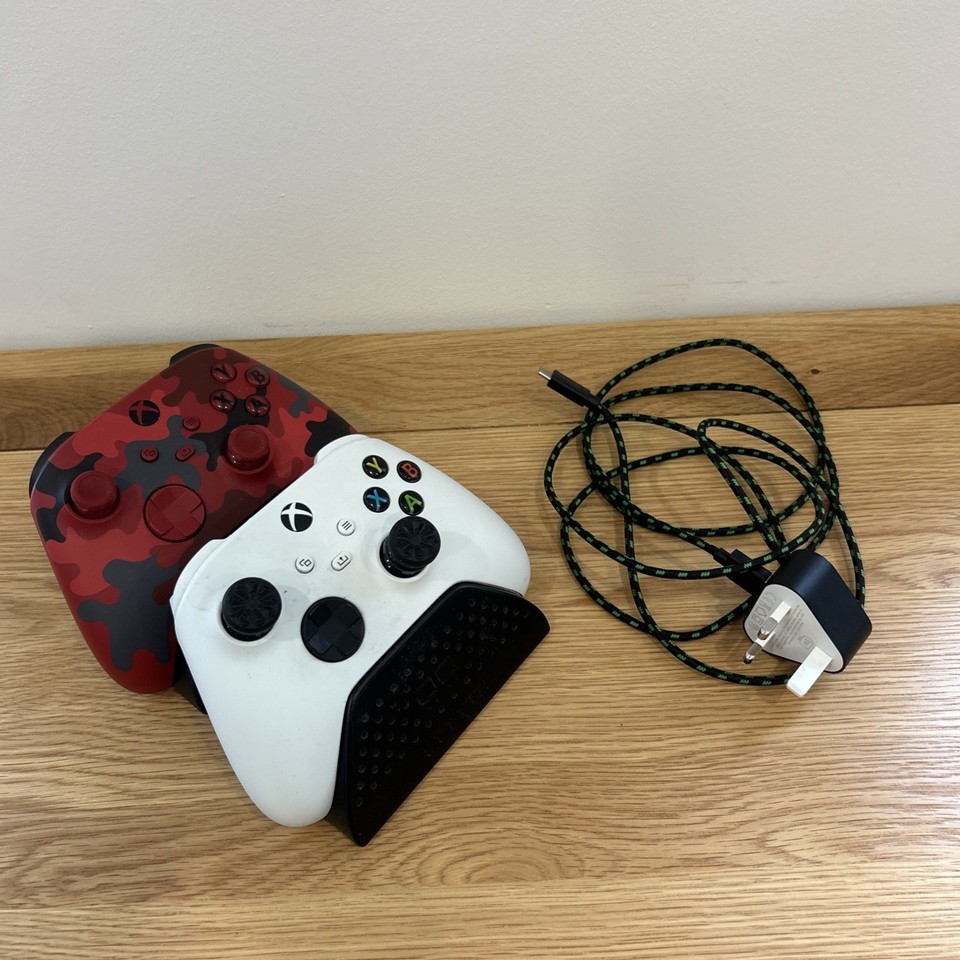 Microsoft Xbox Series S 512GB + 2 Controllers w/ charger + Wireless ...