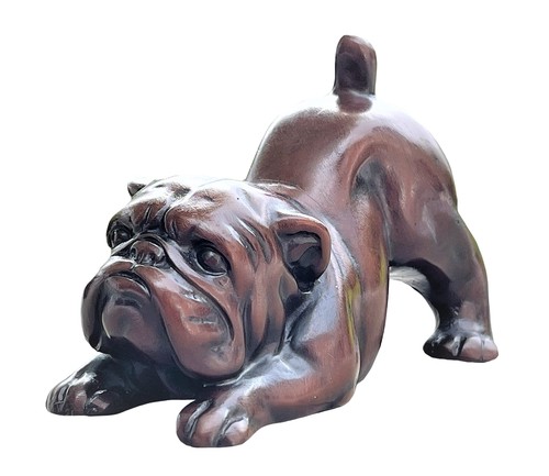 Man’s Friend Dog Figurine Resin Sculpture 4" Cute Statue Paperweight ...