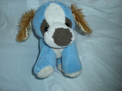 TONY TOY PUPPY PLUSH TAN LOVEY BLUE DOG PULI INTERNATIN | eBay