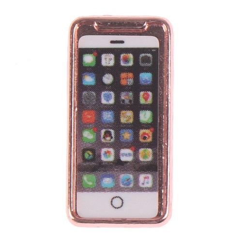 1:12TH Scale Dolls House Miniature Telephone Metal Cell Phone Toys ...