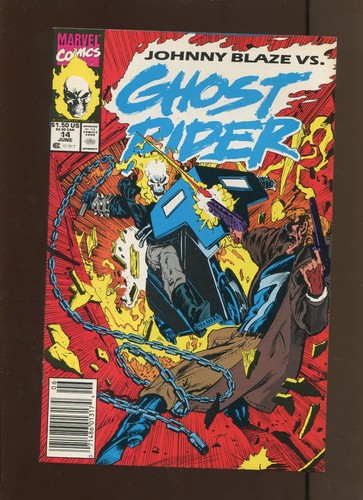 Ghost Rider #14 - Debut Johnny Blaze Hellfire Shotgun! (8.0) 1991 | eBay