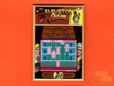 Elevator Action arcade art 2x3" fridge/locker magnet Taito marquee ...