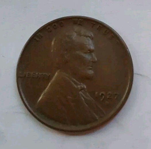 1927 D Lincoln Wheat Cent High Grade Circulated XF+ Brown Collector ...