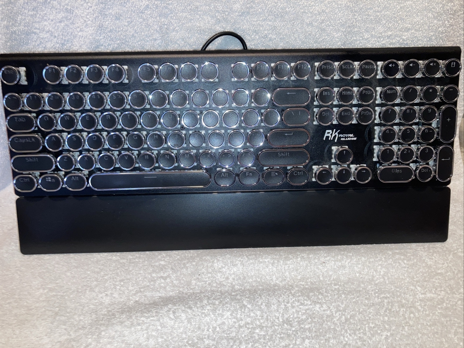 RK ROYAL KLUDGE S108-X Typewriter Style Retro Mechanical Gaming ...