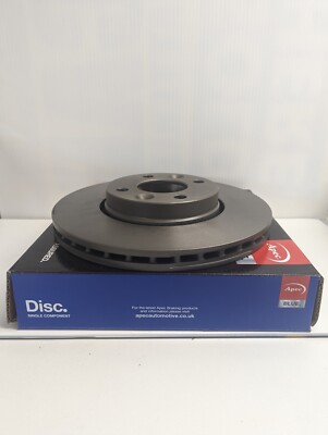 VW Beetle 1.4 2.0 Apec Blue Front Brake Disc SDK6045 2012-2017 (Single ...