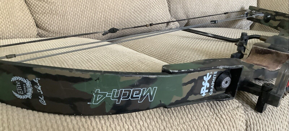 PSE Elite Series Graphite Mach-4 Compound Bow with Sight - Right Hand ...