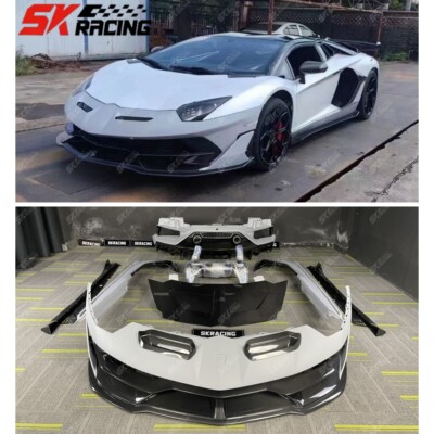 For Lamborghini Aventador LP700 Convertible Upgrade to SVJ Dry Carbon ...