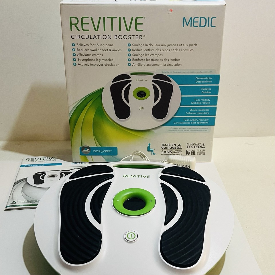 Revitive Medic Circulation Booster - Reduce pain and swelling in legs ...