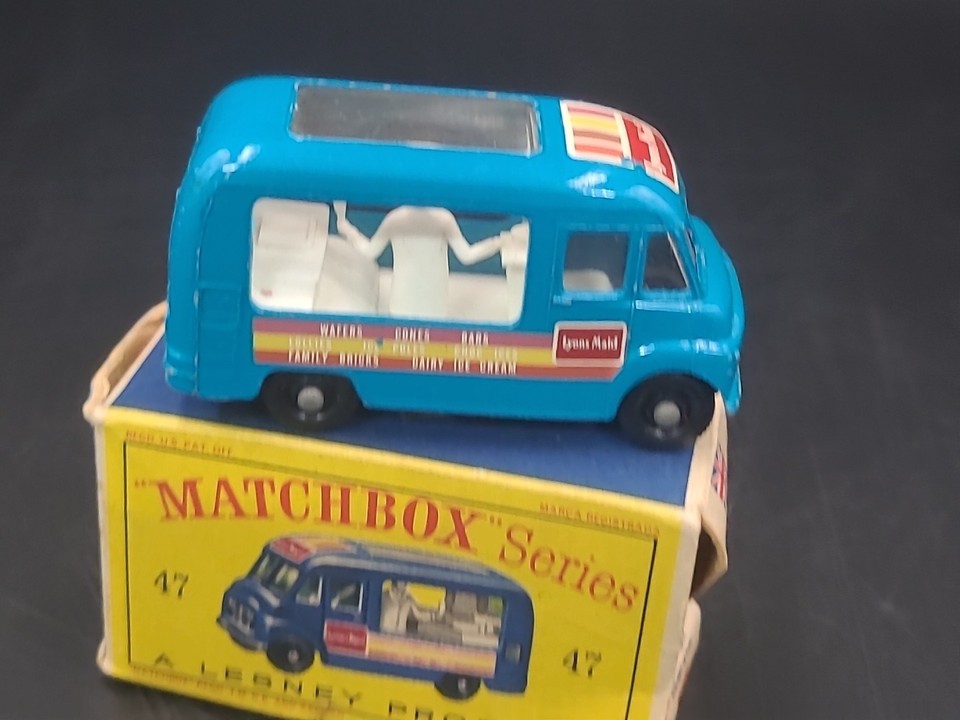 Vintage Lesney Matchbox No.47 Lyons Maid Ice Cream Mobile. MG | eBay
