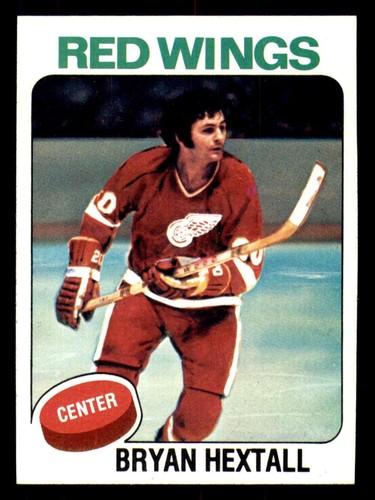 1975-76 Topps #26 Bryan Hextall Near Mint+ Red Wings ID:365387 | eBay