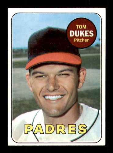 1969 Topps #223 Tom Dukes EX/EX+ Padres 562882 | eBay