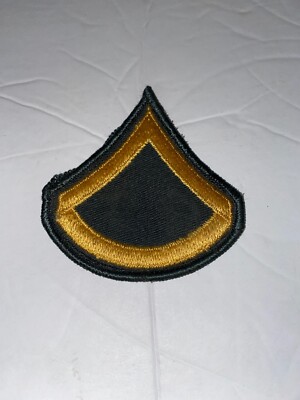 Military US Army Private First Class E3 Rank Insignia Chevron - NEW | eBay