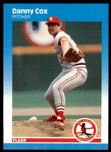 1987 Fleer Danny Cox , St. Louis Cardinals #292 | eBay